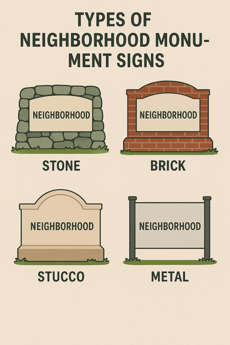 Elevate Your Neighborhood Identity with Stunning Custom Brick Monument ...
